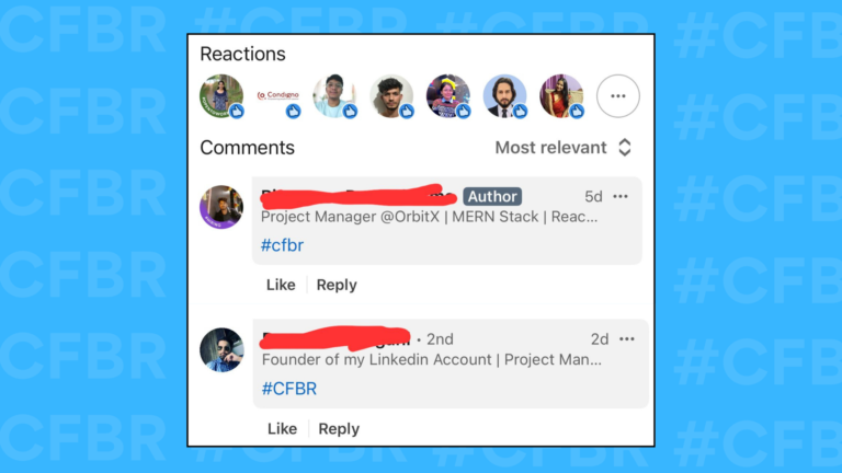 What is CFBR in LinkedIn?